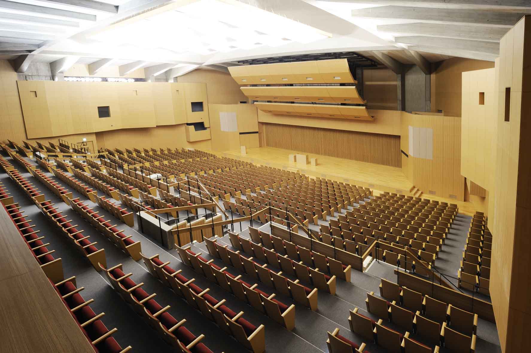 Fukuoka Toyota Hall Skala Espacio
